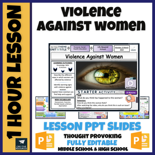 Violence Against Women - PSHE | Teaching Resources