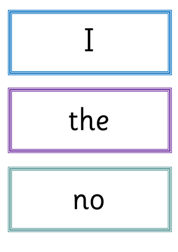 Phase 2 Tricky Word Flashcards | Teaching Resources