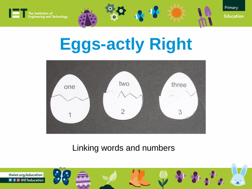 KS1 Easter Maths: Count using eggs | Teaching Resources