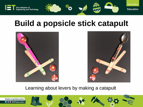 Build a popsicle stick catapult | Teaching Resources