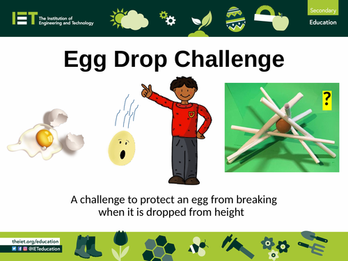 Egg drop challenge | Teaching Resources