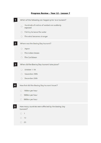 iA/AS - Geography - Pearson (Edexcel) - Topic 1: World at Risk ...