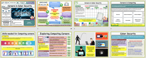 Careers in Cyber Security + Computing | Teaching Resources