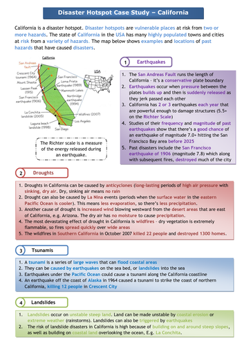 iA/AS - Geography - Pearson (Edexcel) - Topic 1: World at Risk ...