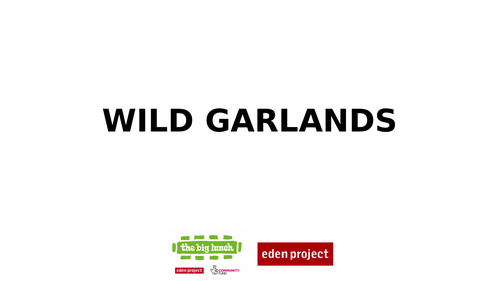 The Big Lunch: Wild Garlands | Teaching Resources