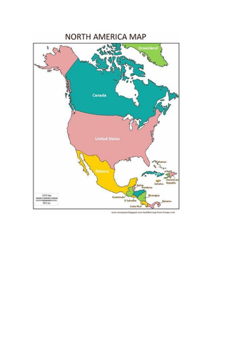 North America - Geography KS2 Unit of work | Teaching Resources