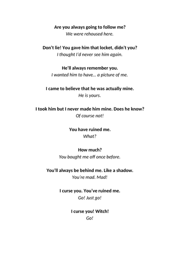 Blood Brothers by Willy Russell | Teaching Resources