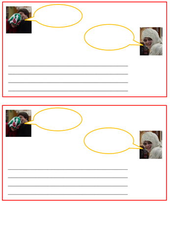 Wonder Diary Entry Planning and Resources - Halloween Scene (Auggie's ...