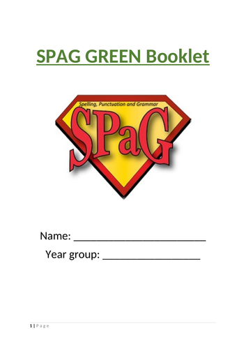 KS4 Challenging SPAG Booklet | Teaching Resources
