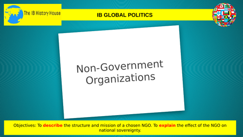 IB Global Politics - NGOs | Teaching Resources