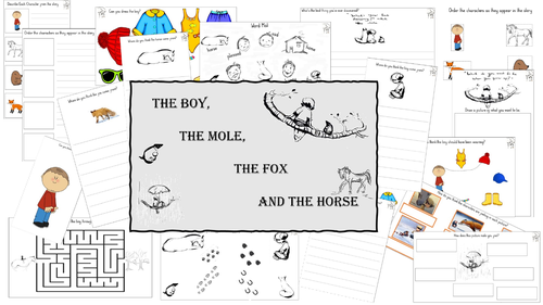 The boy, the mole, the fox and the horse | Teaching Resources