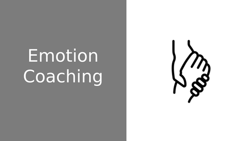 Emotion Coaching Staff Meeting | Teaching Resources