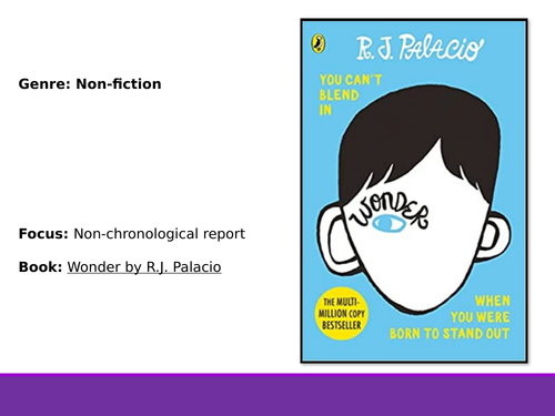 Lesson plan - WAGOLL - Non-chron report Bullying | Teaching Resources