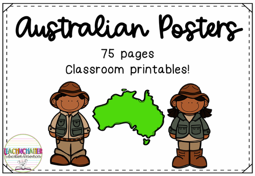 australia-theme-decorations | Teaching Resources