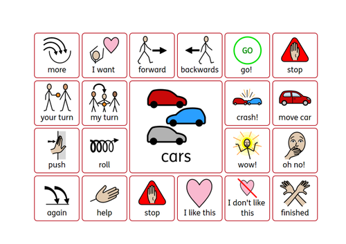 AAC Play communication board bundle for SEND/ASN pupils - bubbles ...