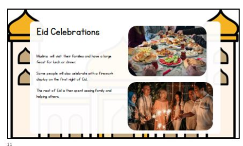 All About Ramadan and Eid Information PowerPoint | Teaching Resources
