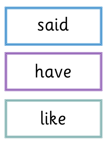 Phase 4 Tricky Word Flashcards | Teaching Resources