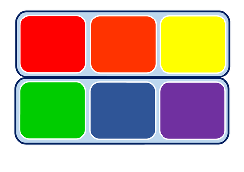 Colour sort tray insert | Teaching Resources