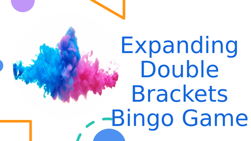 Expanding Double Brackets Bingo Game Activity | Teaching Resources