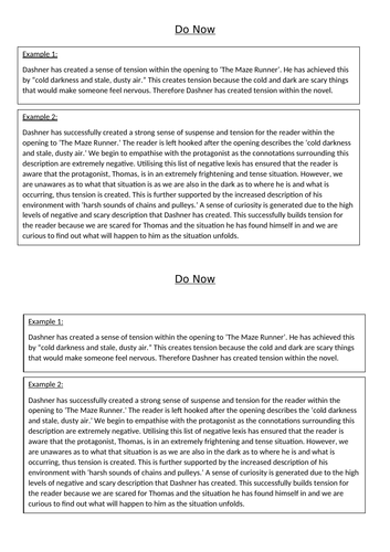Dystopian Scheme (Scaffolded for HPA and LPA) | Teaching Resources