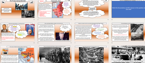 Lesson 5 and 6 The Prague Spring 1968 | Teaching Resources