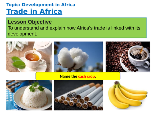 Trade in Africa | Teaching Resources