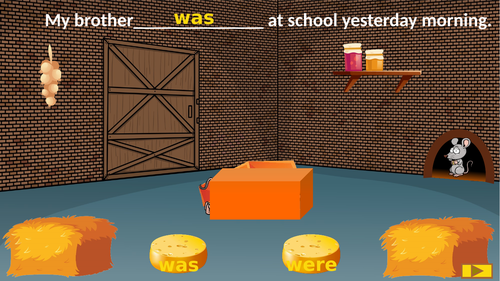 To be in Past Simple. ESL choice game. | Teaching Resources