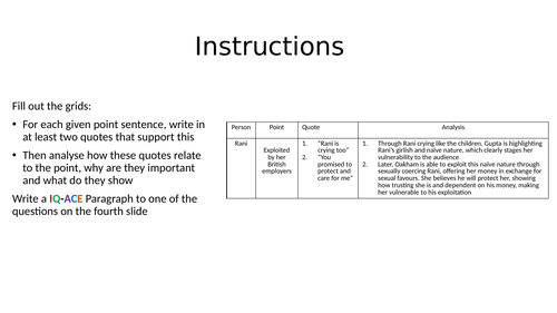 The Empress GCSE Scheme of Work [EXPAND] | Teaching Resources