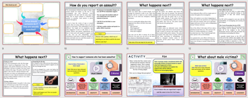 Police Investigating Reporting Sexual Assaults Teaching Resources 0090