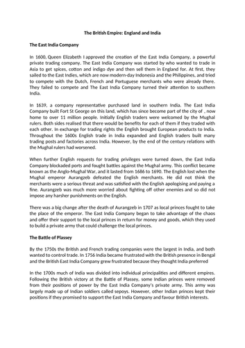 The Empress GCSE Scheme of Work [STAND] | Teaching Resources