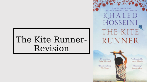The Kite Runner KS5 A Level SOW | Teaching Resources