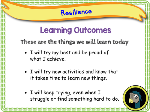 Resilience - EYFS PSHE | Teaching Resources