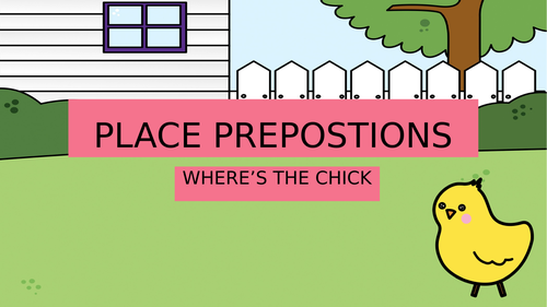 Primary English- Place Prepositions PowerPoint | Teaching Resources