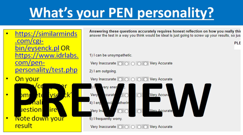 Eysenck's theory of criminal personality | 2025 Spec - AQA A Level ...