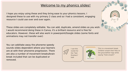 e_e phonics teaching slides | Teaching Resources