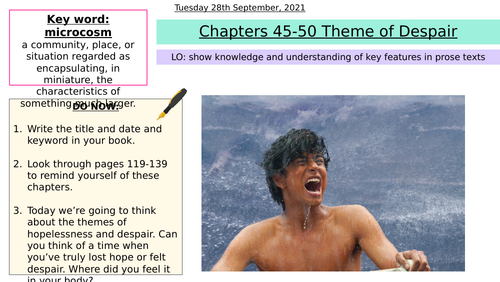 Life of Pi - full SOL (33 lessons) | Teaching Resources