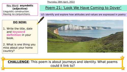 Poems of the Decade - AS Level Poetry Anthology | Teaching Resources