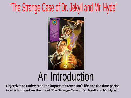 Dr Jekyll and Mr Hyde - Complete Unit of Work. | Teaching Resources