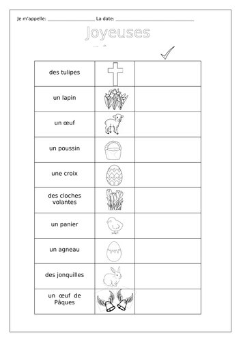 FRENCH - EASTER POWERPOINT | Teaching Resources