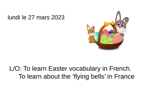 FRENCH - EASTER POWERPOINT | Teaching Resources