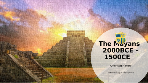 1. The Mayans, Pre-Columbian America | Teaching Resources