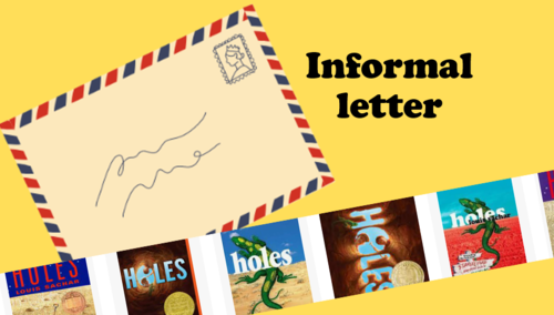 Holes, formal and informal letters | Teaching Resources