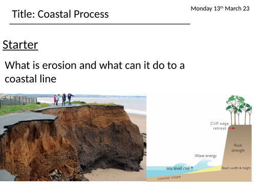 Coastal Process 2 Lesson Pack | Teaching Resources