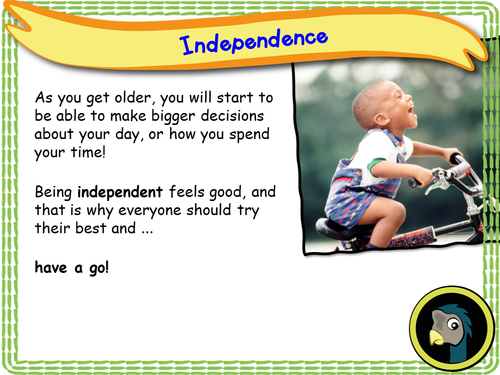Independence - EYFS PSHE | Teaching Resources