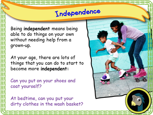 Independence - EYFS PSHE | Teaching Resources