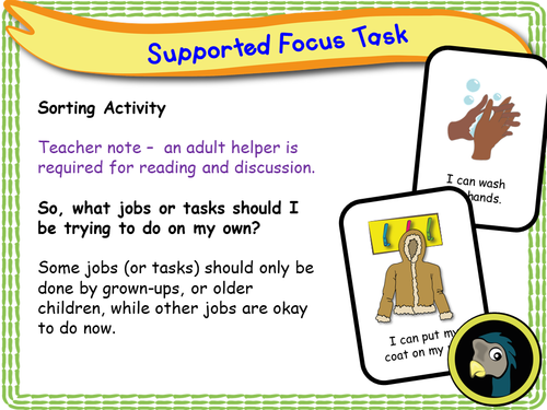 Independence - EYFS PSHE | Teaching Resources