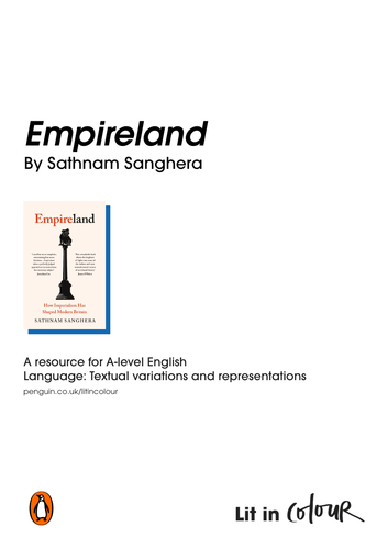 KS5 Teaching Resource - Empireland by Sathnam Sanghera | Teaching Resources