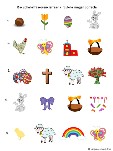 Free Spanish Easter Activities - La Pascua | Teaching Resources