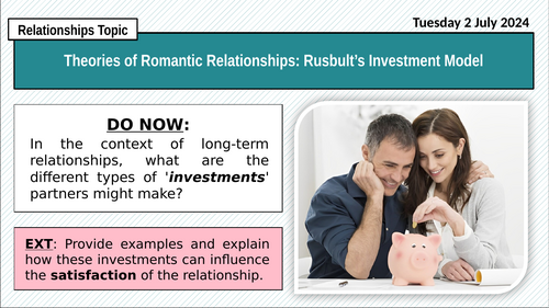 A-Level Psychology - RUSBULT'S INVESTMENT MODEL [Relationships Topic ...