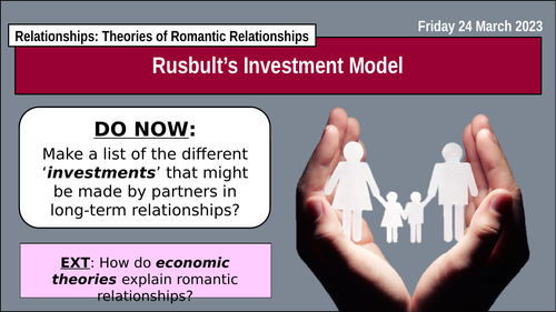 A-Level Psychology - RUSBULT'S INVESTMENT MODEL [Relationships Topic ...